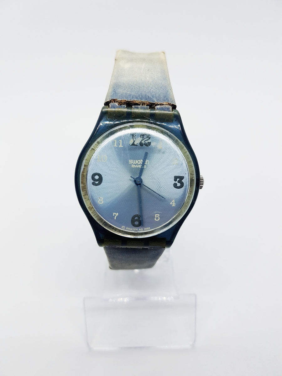 2003 SEABED GN211 Light Blue Swatch Watch | Blue Minimal Swiss Watch ...