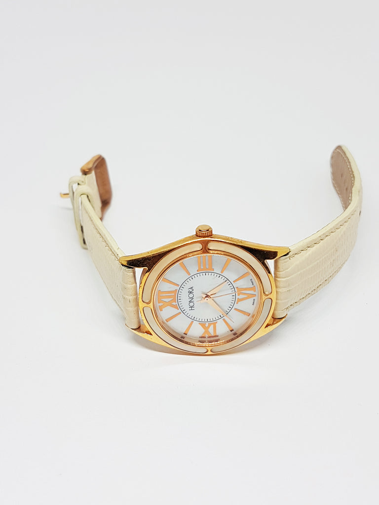 Rose-gold Honora Women's Watch | Luxury Ladies Honora Watches – Vintage ...