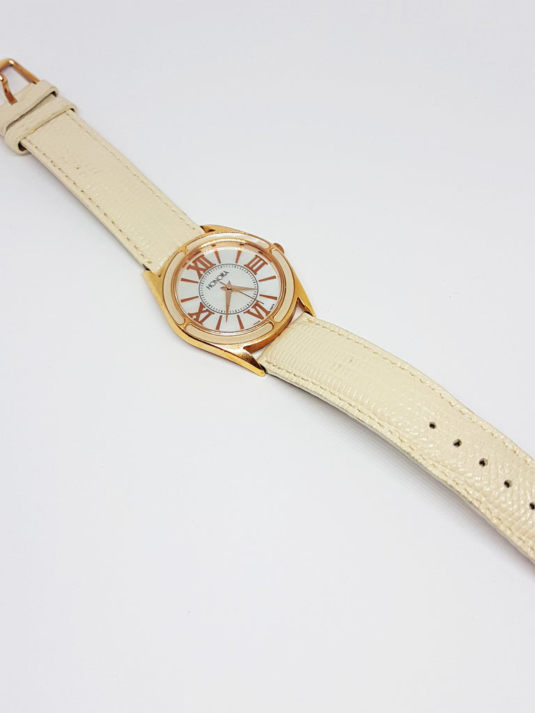 Rose-gold Honora Women's Watch | Luxury Ladies Honora Watches – Vintage ...