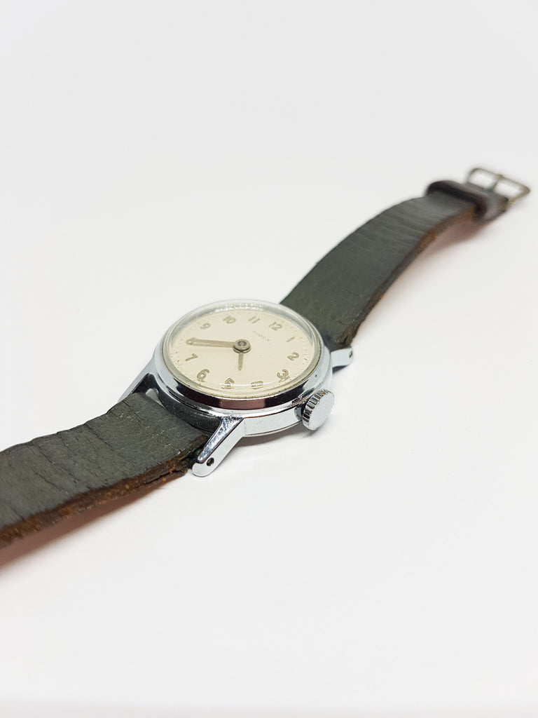 90s Leather Classic Ladies Timex Watch | 1990s Retro Timex Watch ...