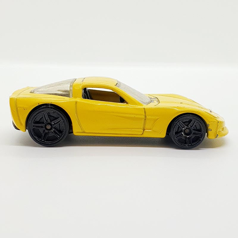 Vintage 2003 Yellow C6 Corvette Hot Wheels Car | Corvette Toy Car ...