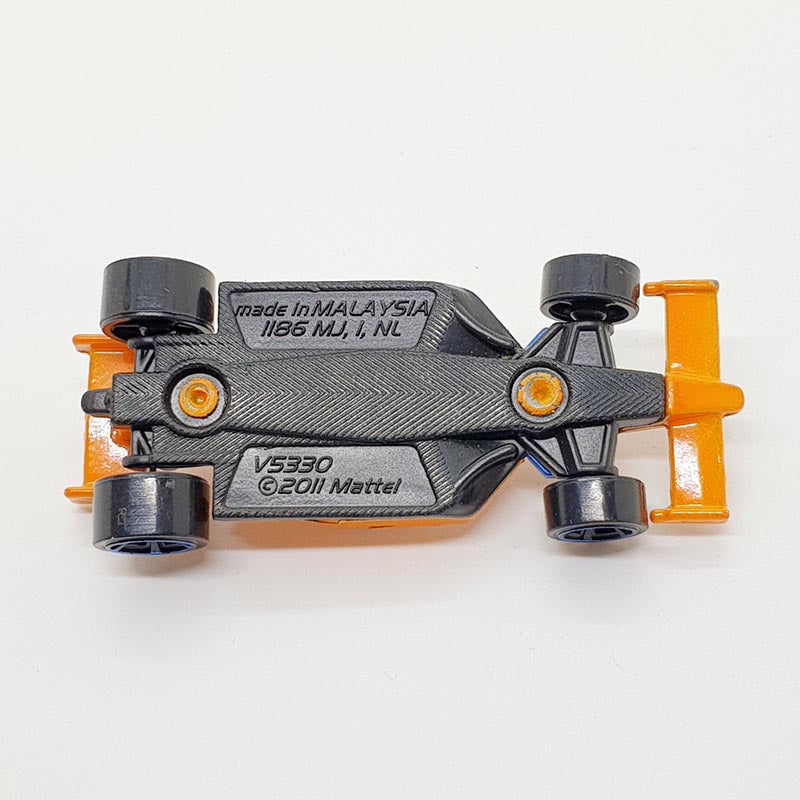 Vintage 2011 Orange V5330 Formula 1 Hot Wheels Car | Toy Race Car ...
