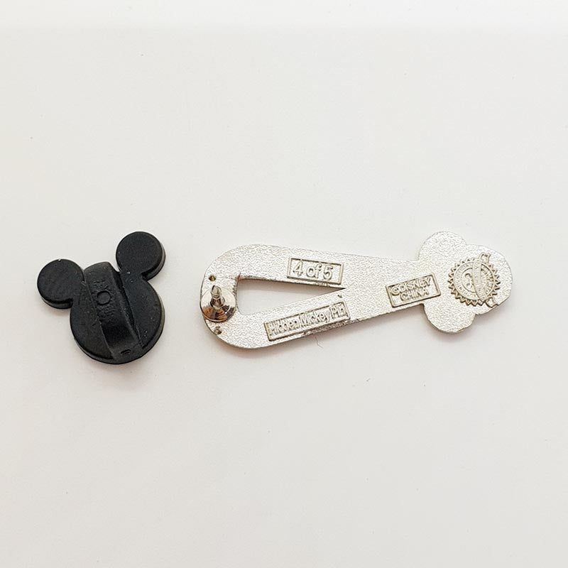 Red Mickey Mouse Medal Disney Pin | Disney Enamel Pin – Vintage Radar