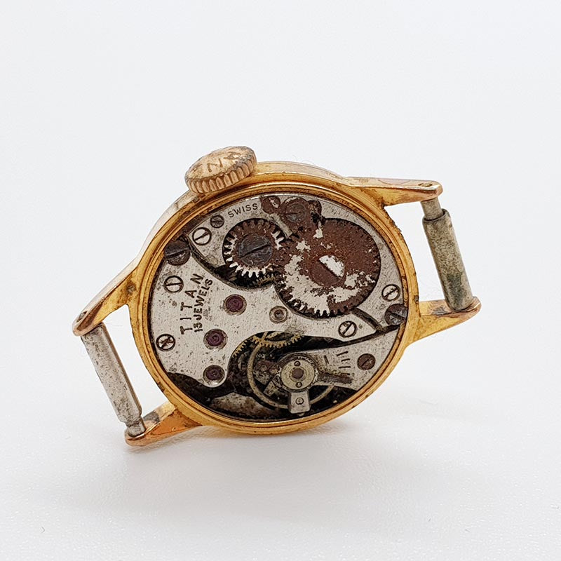 Titan Prima Ladies Swiss Made Watch for Parts & Repair - NOT WORKING ...