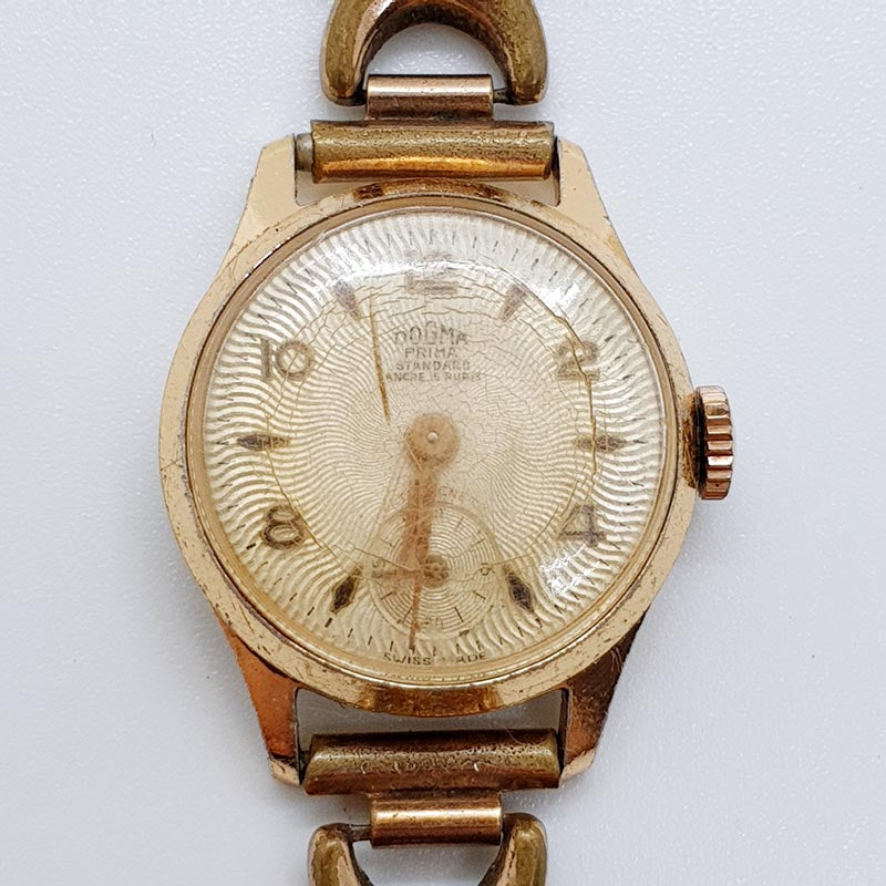 Dogma Prima 15 Rubis Swiss Made Watch for Parts & Repair - NOT WORKING ...