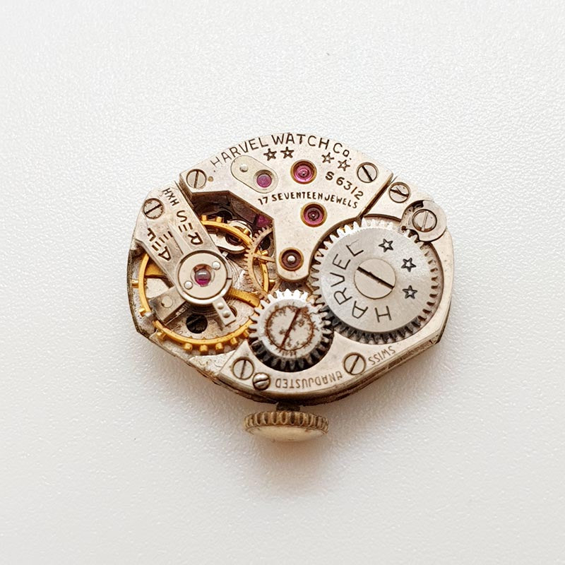 Harvel S6312 17 Jewels Swiss Made Watch for Parts & Repair – Vintage Radar
