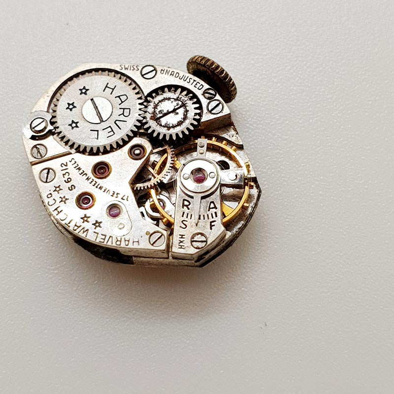 Harvel S6312 17 Jewels Swiss Made Watch for Parts & Repair – Vintage Radar