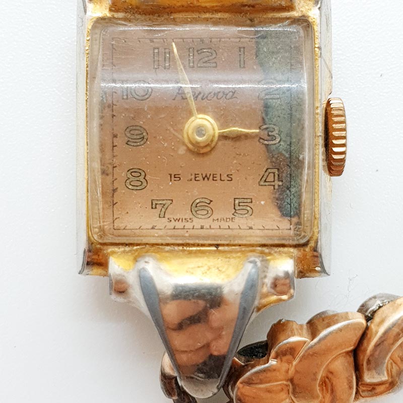 Art Deco Renova 15 Jewels Swiss Made Watch for Parts & Repair – Vintage ...