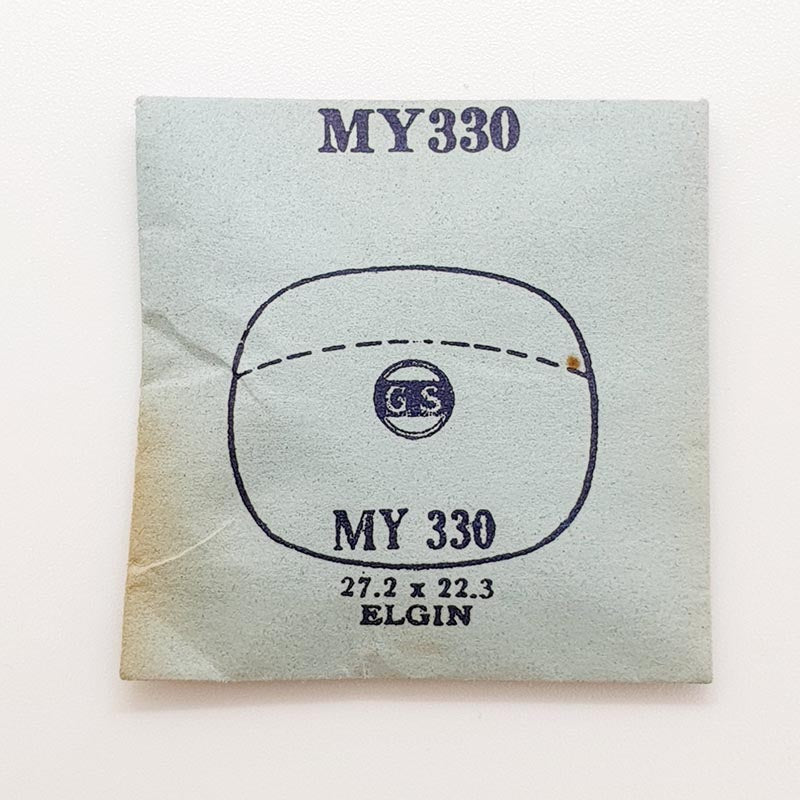 Elgin MY 330 Watch Crystal for Parts & Repair – Vintage Radar