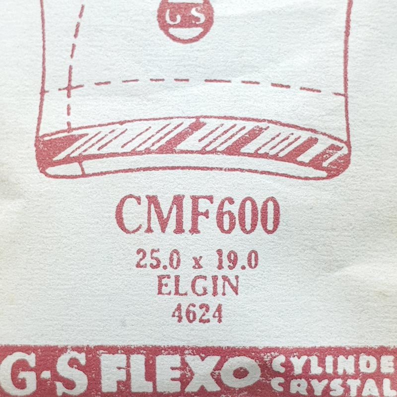 Elgin 4624 CMF600 Watch Crystal for Parts & Repair – Vintage Radar