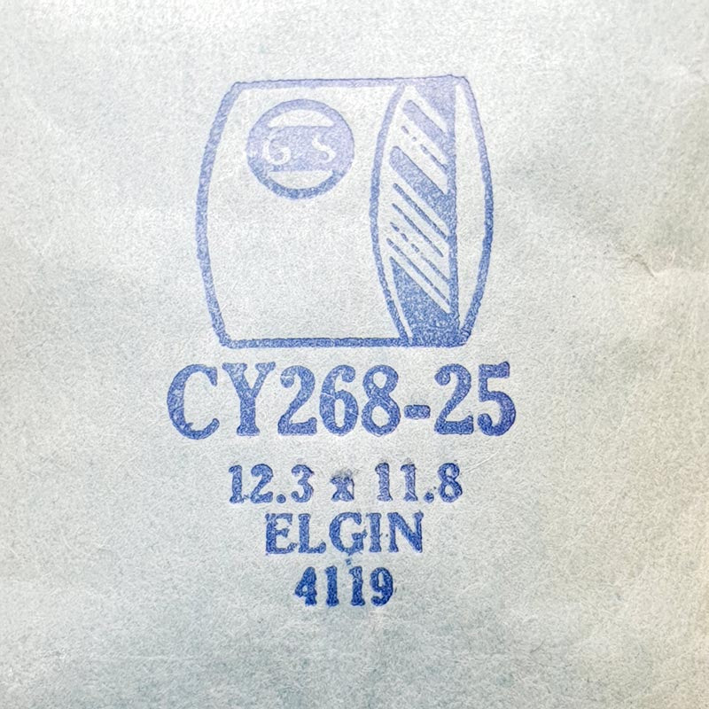 Elgin 4119 CY268-25 Watch Crystal for Parts & Repair – Vintage Radar