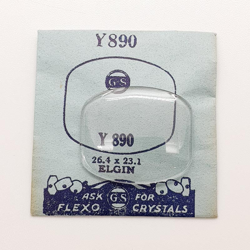 Elgin Y890 Watch Crystal for Parts & Repair – Vintage Radar