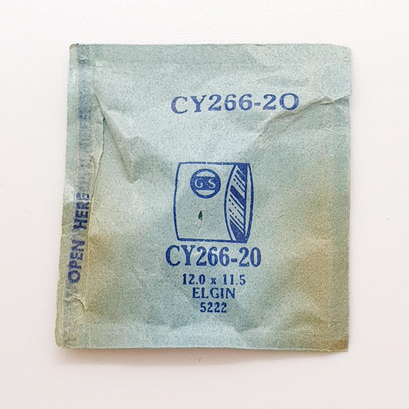 Elgin 5222 CY266-20 Watch Crystal for Parts & Repair – Vintage Radar