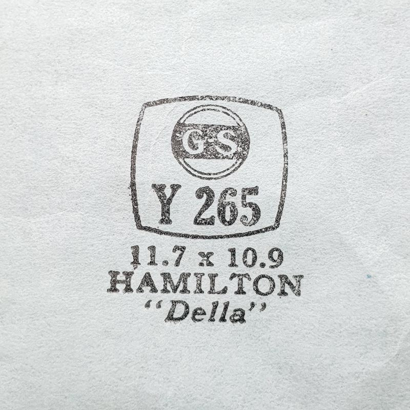 Hamilton "Della" Y265 Watch Crystal for Parts & Repair – Vintage Radar