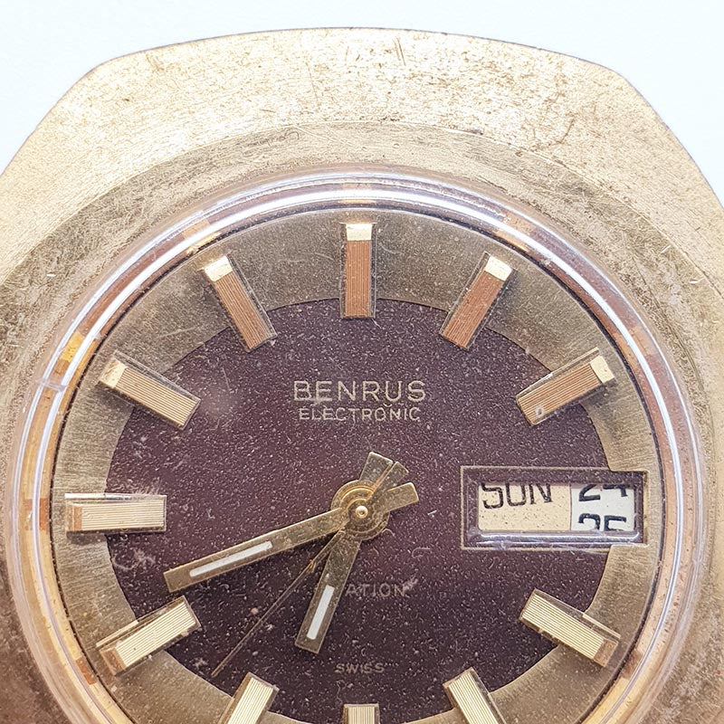 Benrus Electronic Citation Swiss Watch for Parts & Repair – Vintage Radar