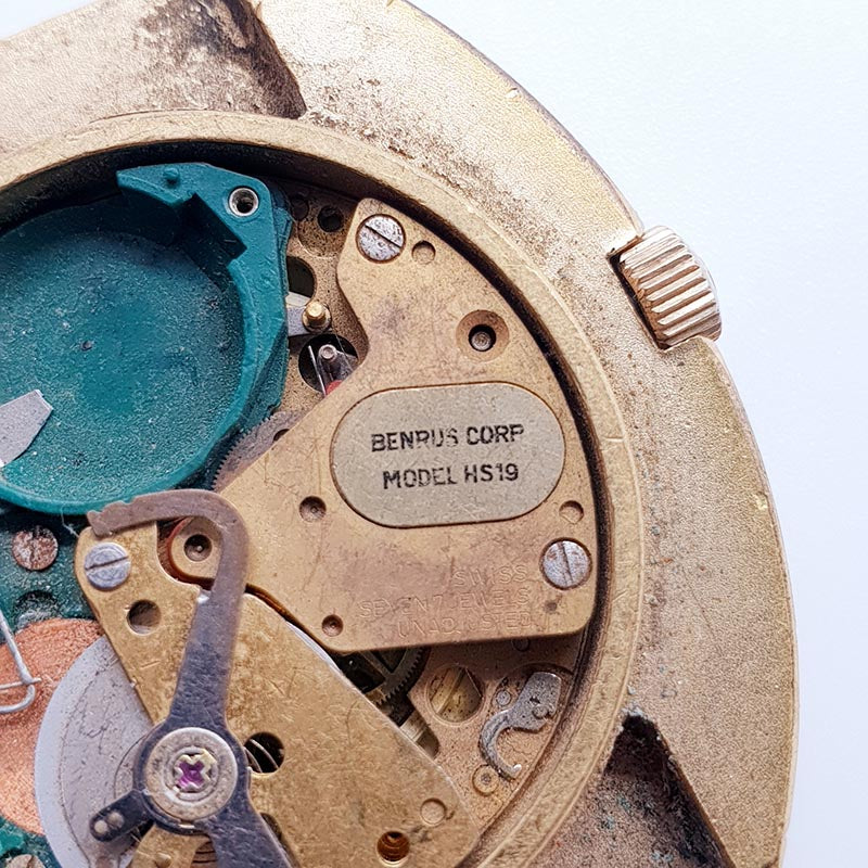 Benrus Electronic Citation Swiss Watch for Parts & Repair – Vintage Radar