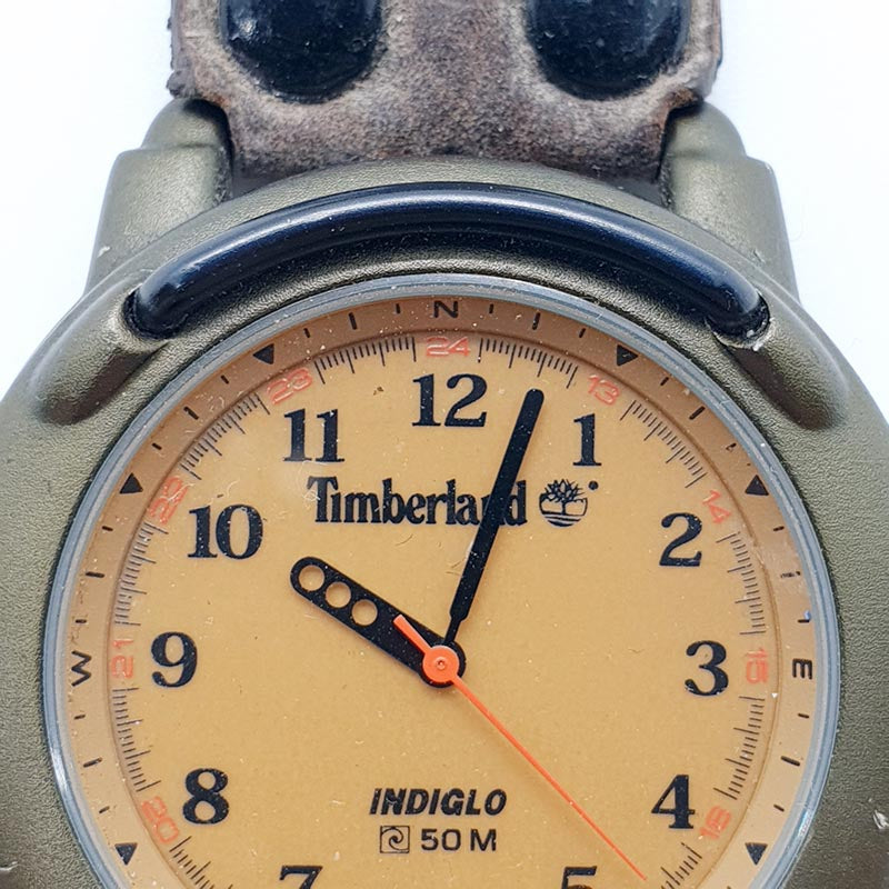 Timberland Indiglo 50M M613 Quartz Watch for Parts & Repair – Vintage Radar