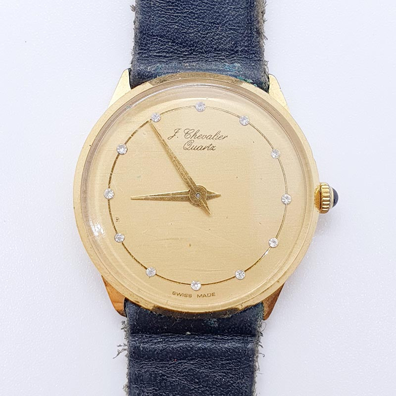 Joseph Chevalier Luxury Quartz Watch for Parts & Repair - NOT WORKING ...