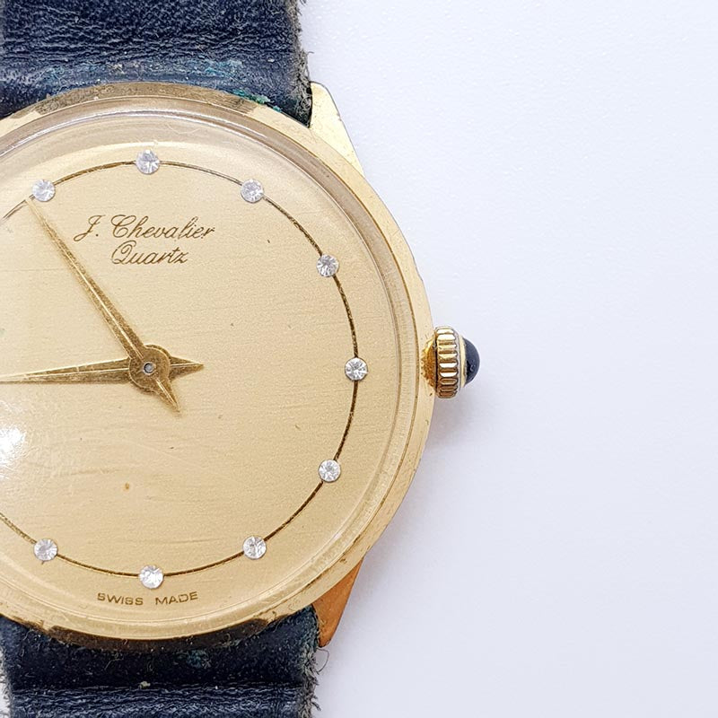 Joseph Chevalier Luxury Quartz Watch for Parts & Repair - NOT WORKING ...