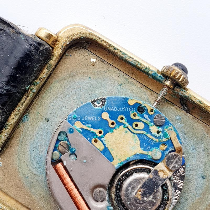 Rectangular Raymond Weil Geneve Quartz Watch for Parts & Repair ...