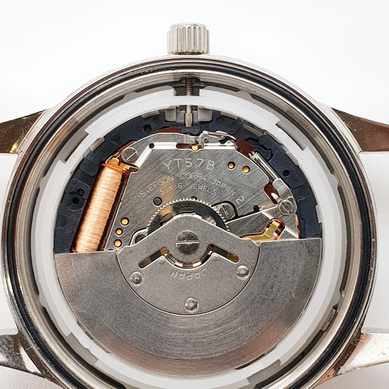 Black Dial Pulsar Kinetic YT57 X042 100M Watch for Parts & Repair ...