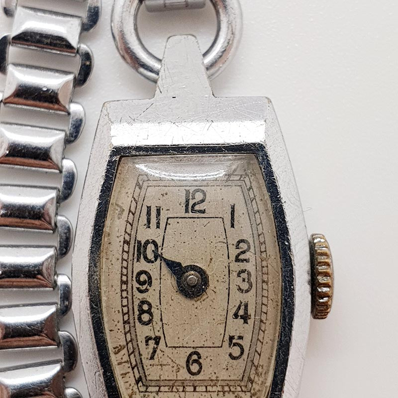 1940s Art Deco Trench Tank Watch for Parts & Repair - NOT WORKING ...