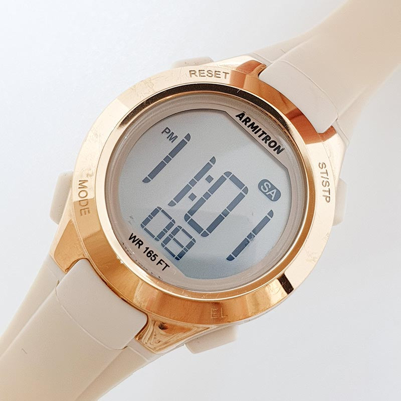 Vintage Armitron Digital Chronograph Watch | Ladies Alarm Sports Watch ...
