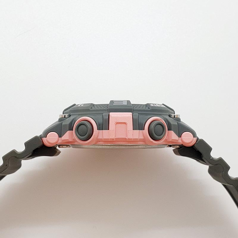 Vintage Gray and Pink Sports Watch by Armitron | Ladies Digital Watch ...