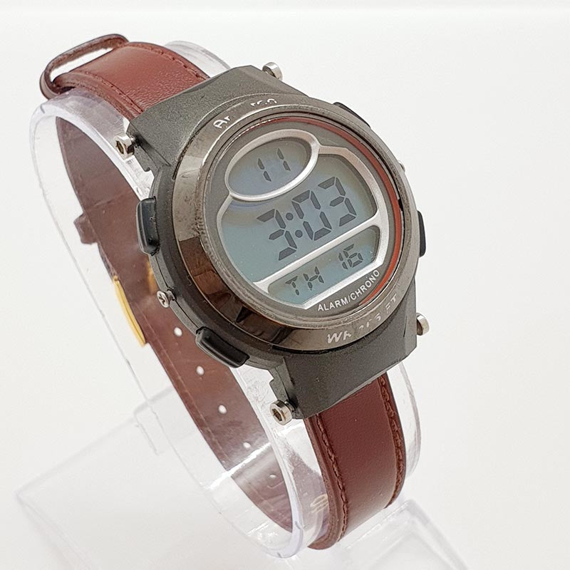 Vintage Black Armitron Digital Watch | Alarm Chronograph Watch for Her ...
