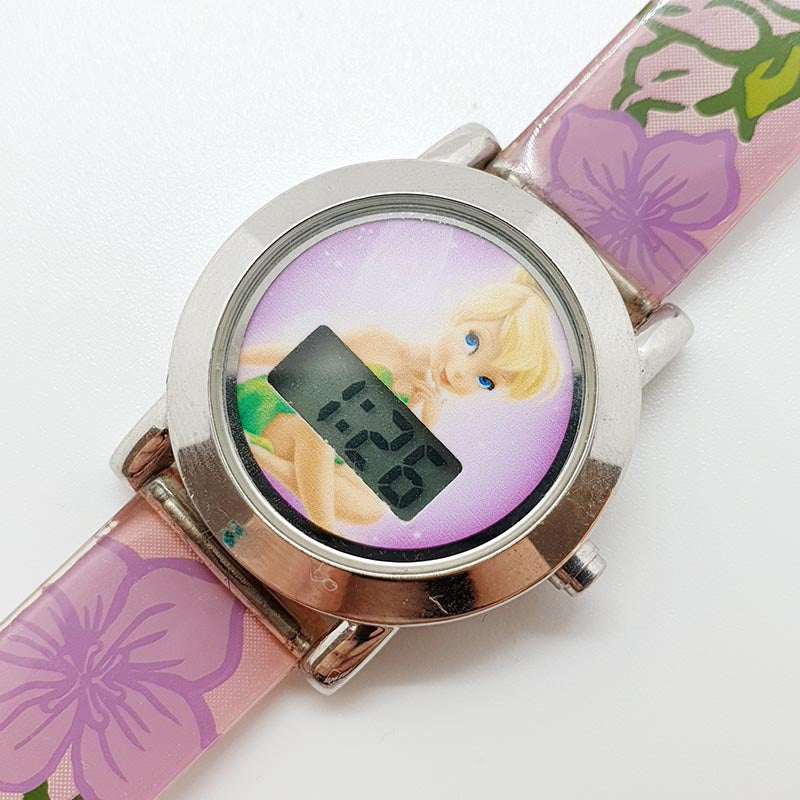 Tinker Bell Floral Disney Watch | Pink Disney Fairy Watch for Women ...