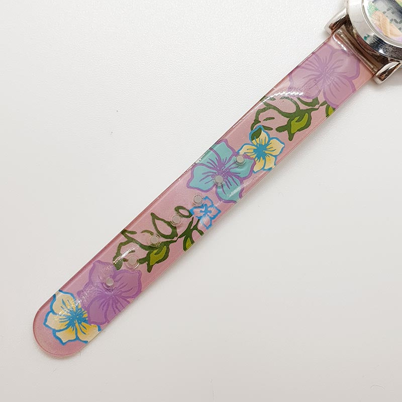 Tinker Bell Floral Disney Watch | Pink Disney Fairy Watch for Women ...
