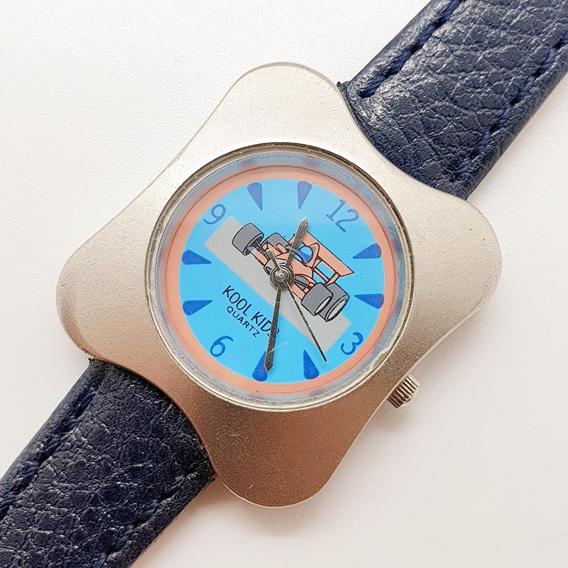 Kool Kids Quartz Watch | Racing Cars Silver-tone Watch | VintageRadar ...