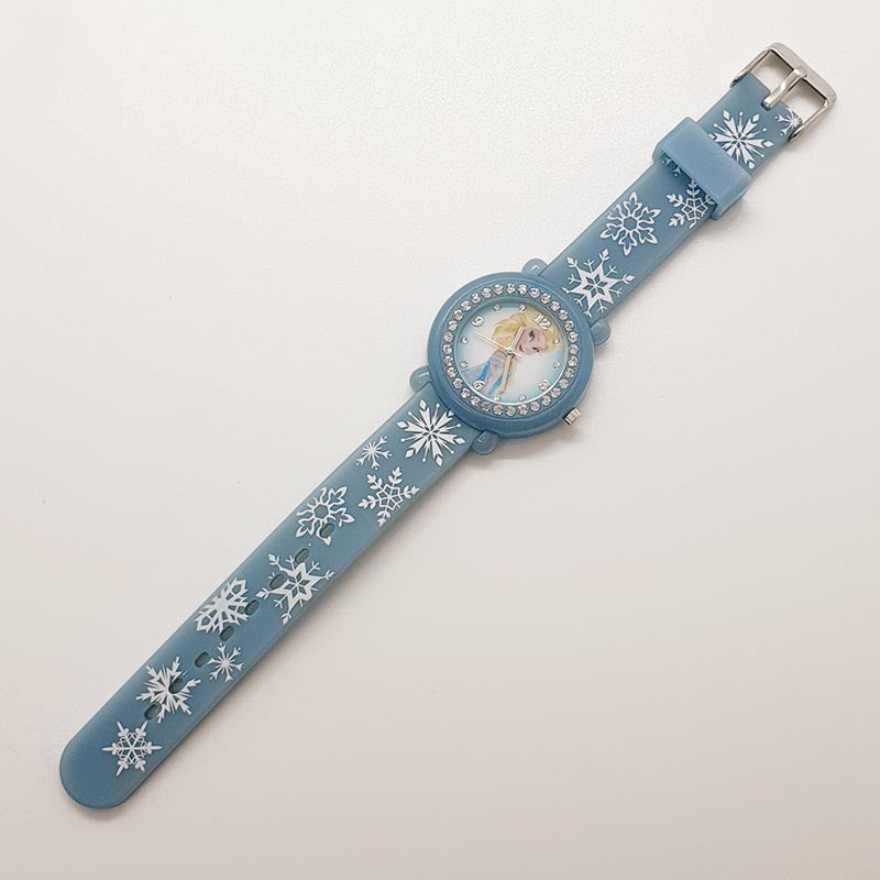 Disney Elsa Watch | Pale Blue Frozen Movie Watch with Snowflakes ...