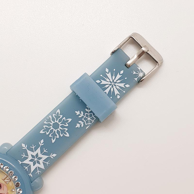 Disney Elsa Watch | Pale Blue Frozen Movie Watch with Snowflakes ...