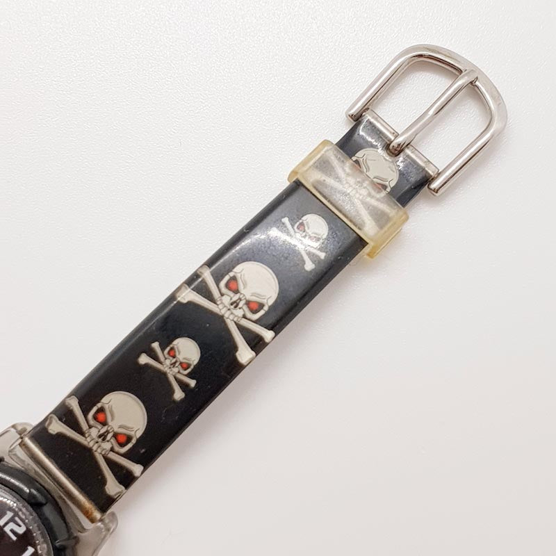 Black Skull Quartz Watch | Dark Gothic Watch for Women | VintageRadar ...