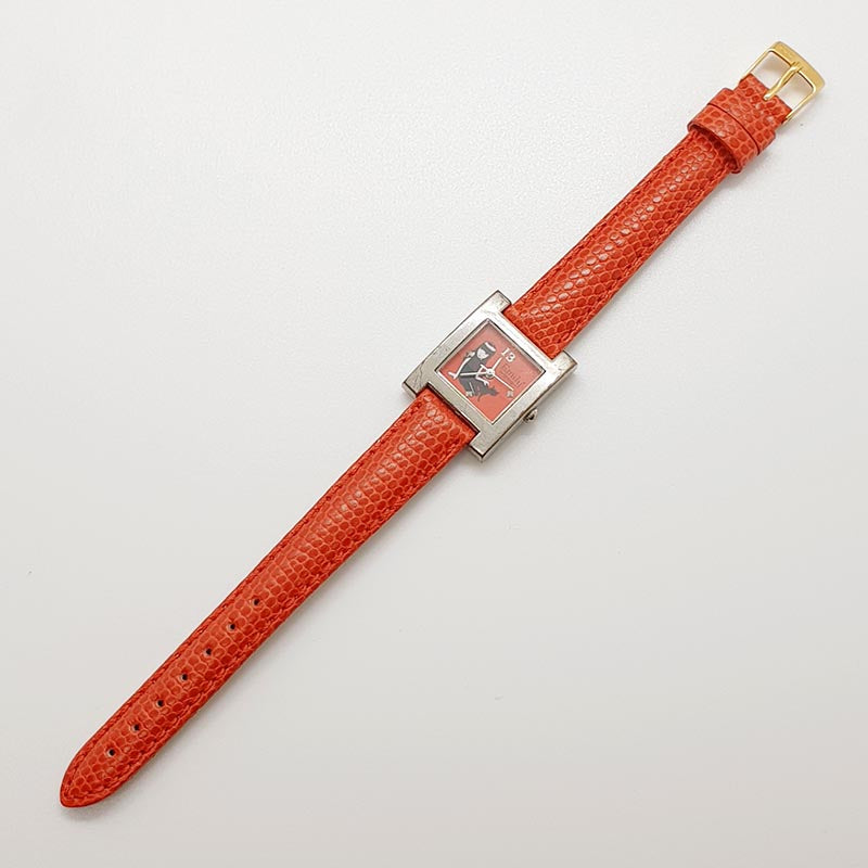 Emily the Strange Square Watch | Red Watch for Women – Vintage Radar