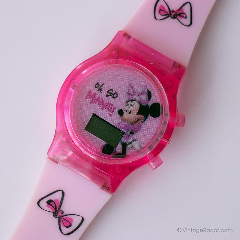 Vintage Minnie Watch by Disney | Collectible Digital Disney Watch ...