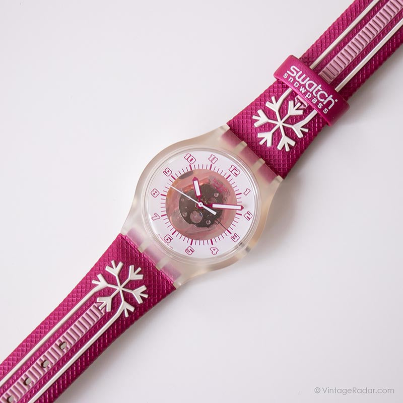 2006 Swatch SUMK100 PINK RING Watch | Jelly in Jelly Swatch Access ...