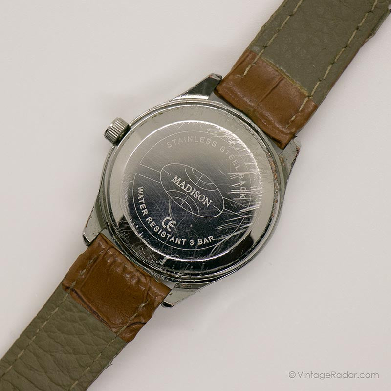 Retro Madison Wristwatch for Ladies | Vintage 90s Date Watch – Vintage ...