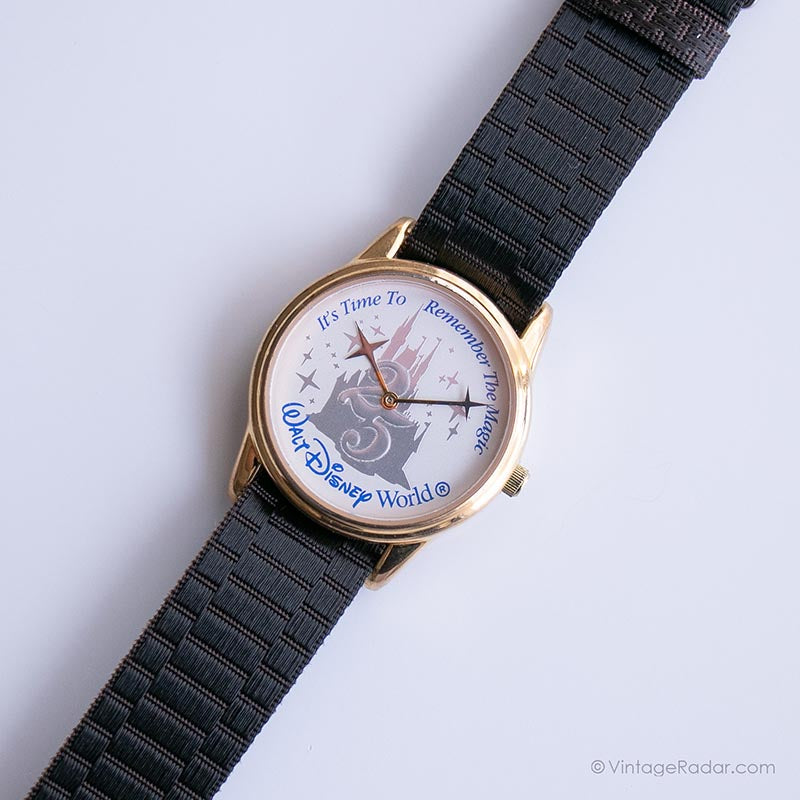 Vintage Walt Disney Anniversary Watch | Retro Disney Collectible Watch ...