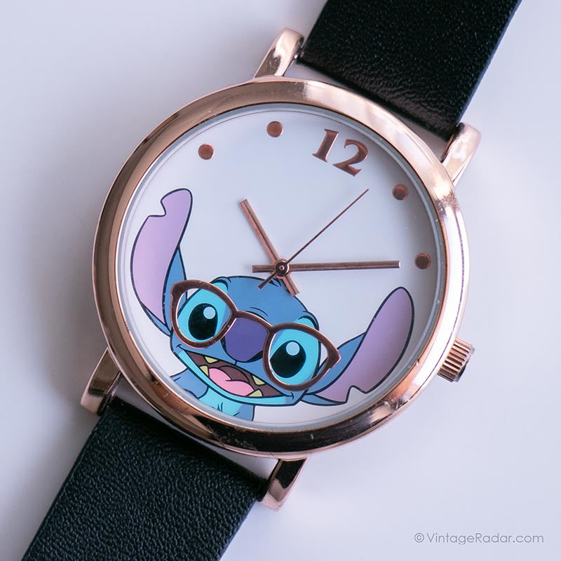 Vintage Lilo and Stitch Watch | Rose-gold Disney Watch for Her ...