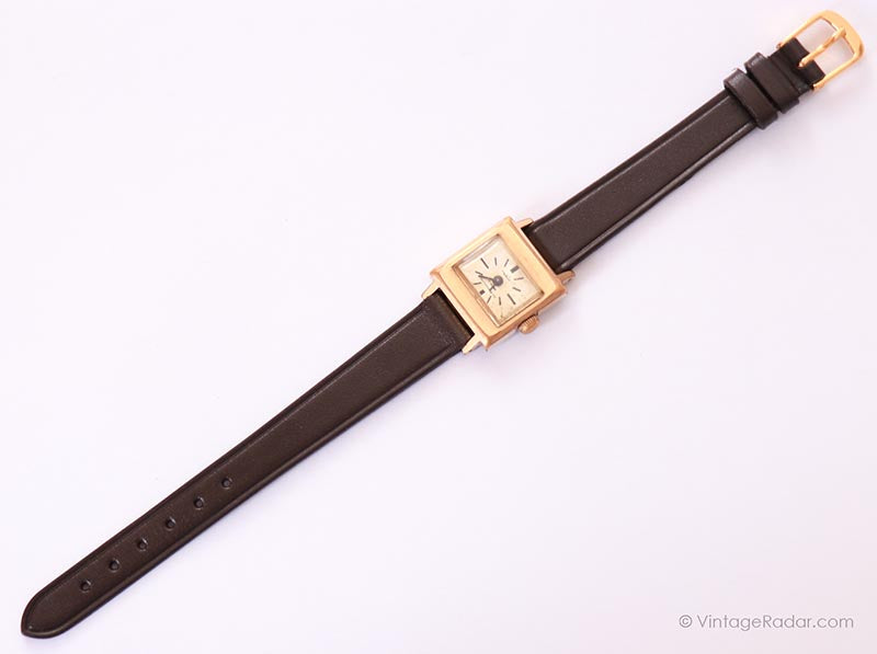 Vintage Ruhla 14K Gold Plated Watch for Women | RARE German Watch ...