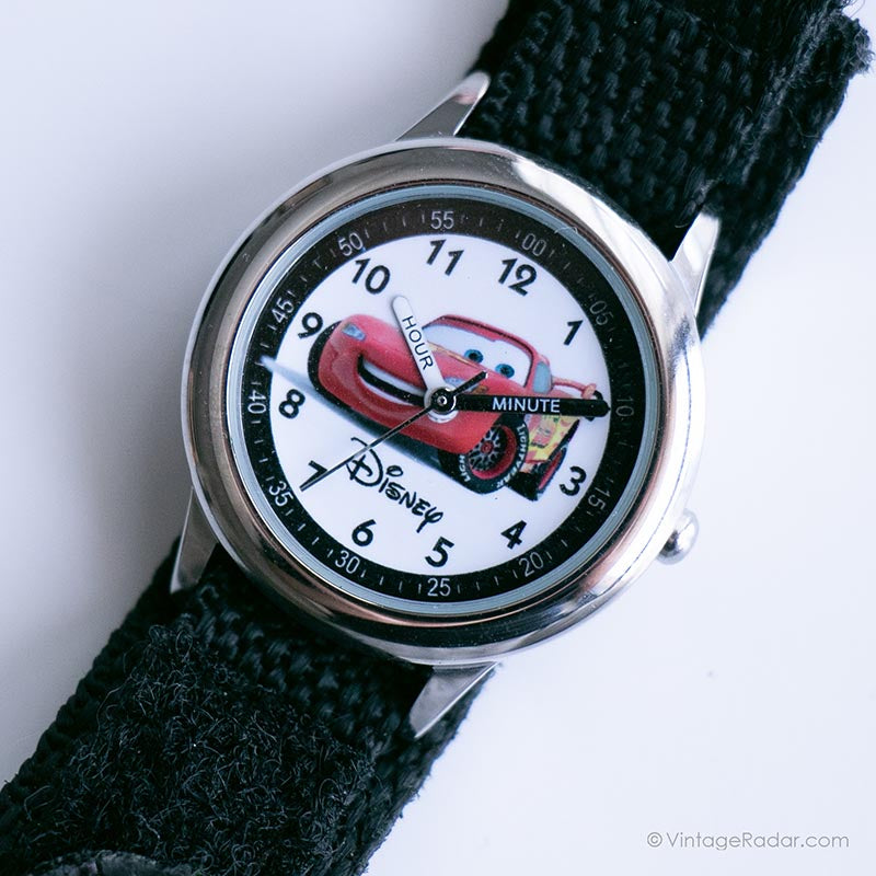 Vintage Lighting McQueen Watch | Cars Watch by Disney Pixar – Vintage Radar