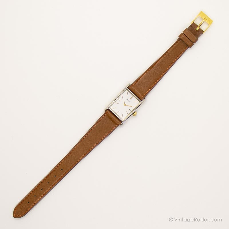 Vintage Rectangular Adec Watch | Office Watch for Ladies – Vintage Radar