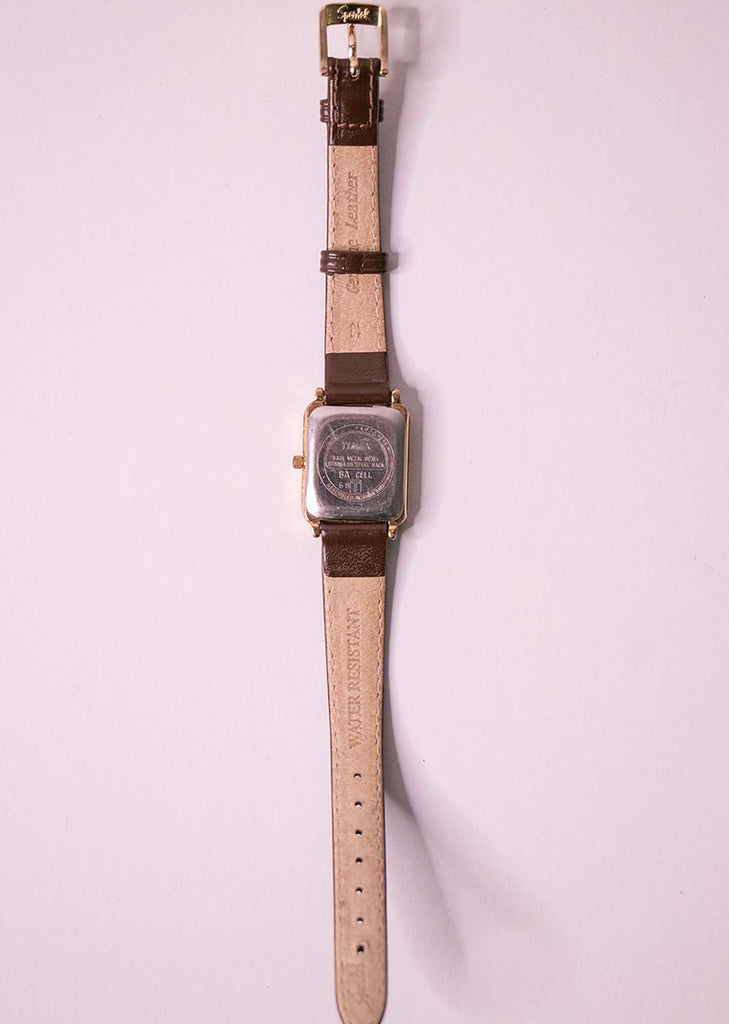 1990s Rectangular Ladies Timex BA Cell 66 T Quartz Watch – Vintage Radar