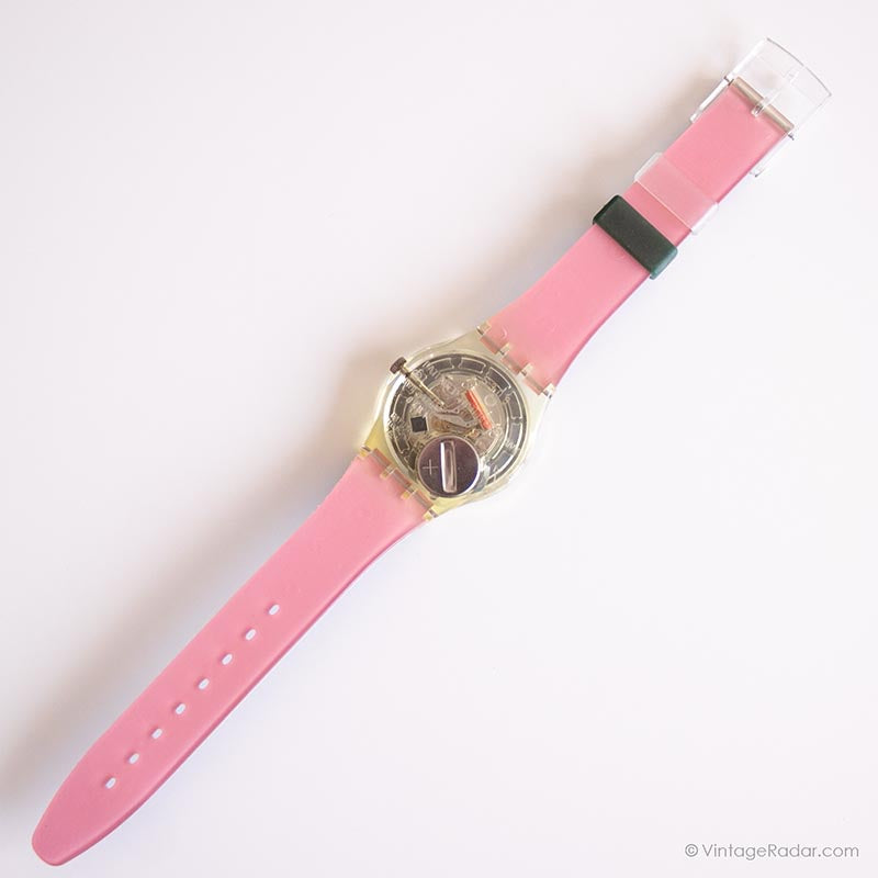 1993 Swatch GK155 TIN TOY Watch | Box and Papers Skeleton Dial Swatch ...