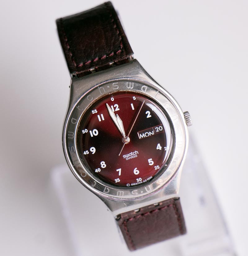 1996 Classic Elegant Swatch Watch SOMMELIER YGS707 | 90s Swatch Watch – Vintage Radar