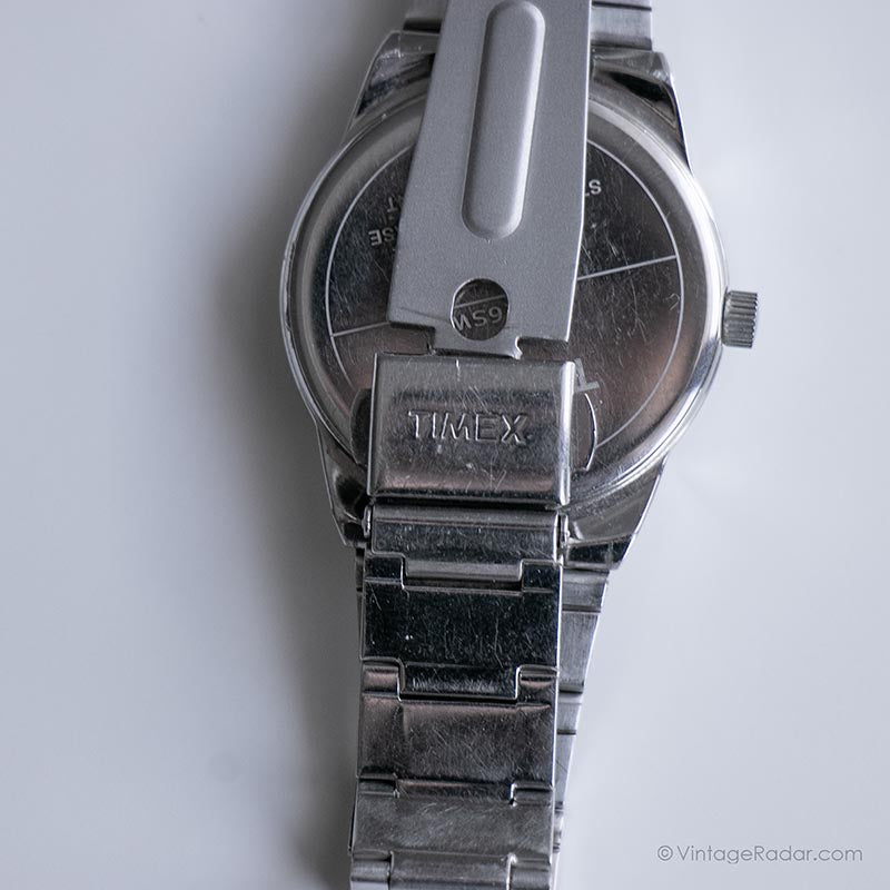 Vintage Timex Luxury Watch for Ladies | Silver-tone Date Watch for Her ...