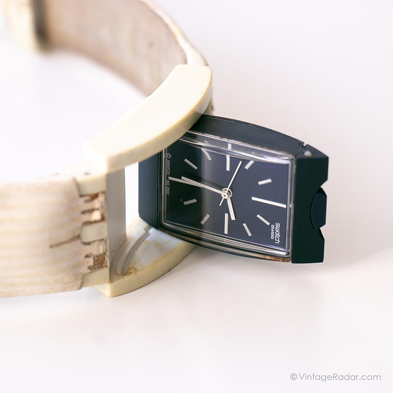 Vintage 2002 Swatch SUFN102 DON'T CROSS Watch | RARE Swatch Turnover ...