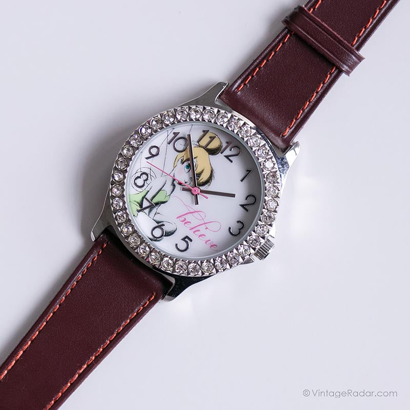 Vintage Tinker Bell Watch for Ladies | Disney Collectible Watch ...